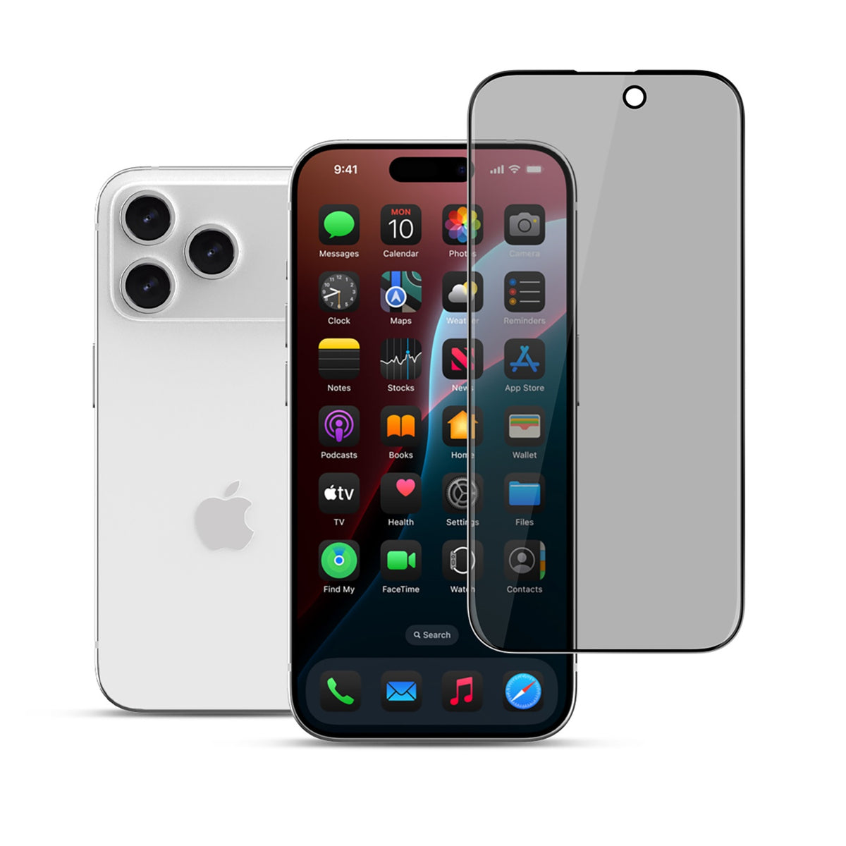 22 Cases Privacy Tempered Glass Screen Protector iPhone 17 – TechXGoods