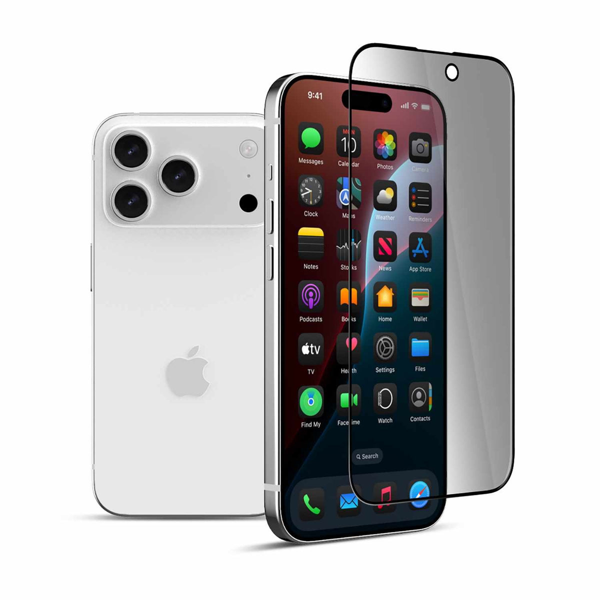 22 Cases Privacy Tempered Glass Screen Protector iPhone 17 – TechXGoods